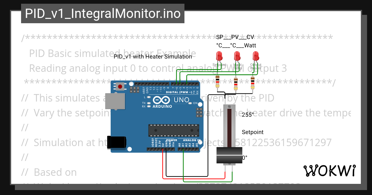 PID_v1_IntegralMonitor Copy - Wokwi ESP32, STM32, Arduino Simulator
