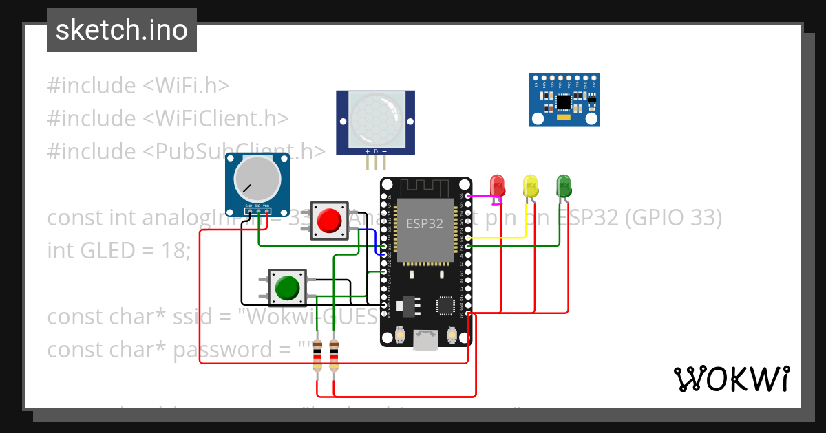 DEEC Lab7 Part2 - Wokwi ESP32, STM32, Arduino Simulator