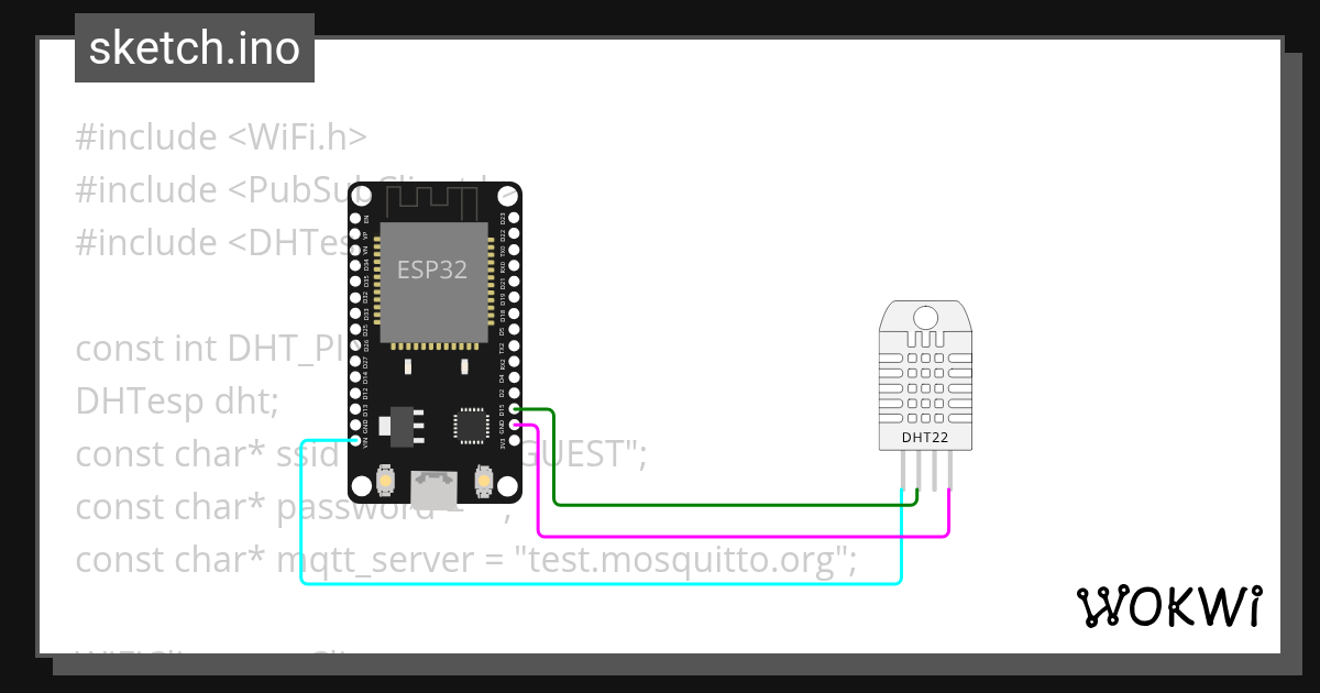 UAS IoT Salsa - Wokwi ESP32, STM32, Arduino Simulator