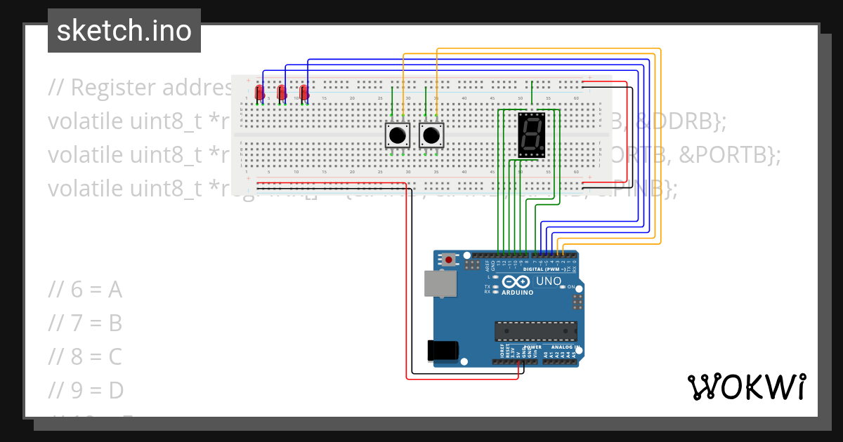 P2 - Parte 1 - Sistemas Embarcados - Wokwi ESP32, STM32, Arduino Simulator