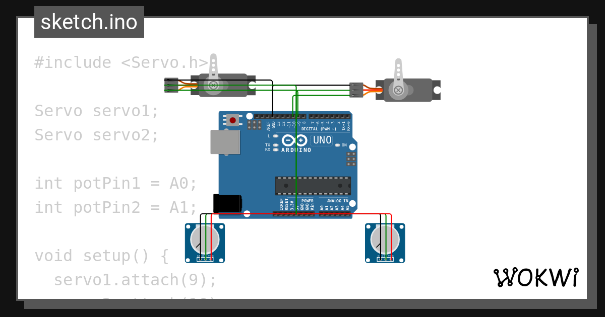 лаб робота 61 Wokwi Esp32 Stm32 Arduino Simulator