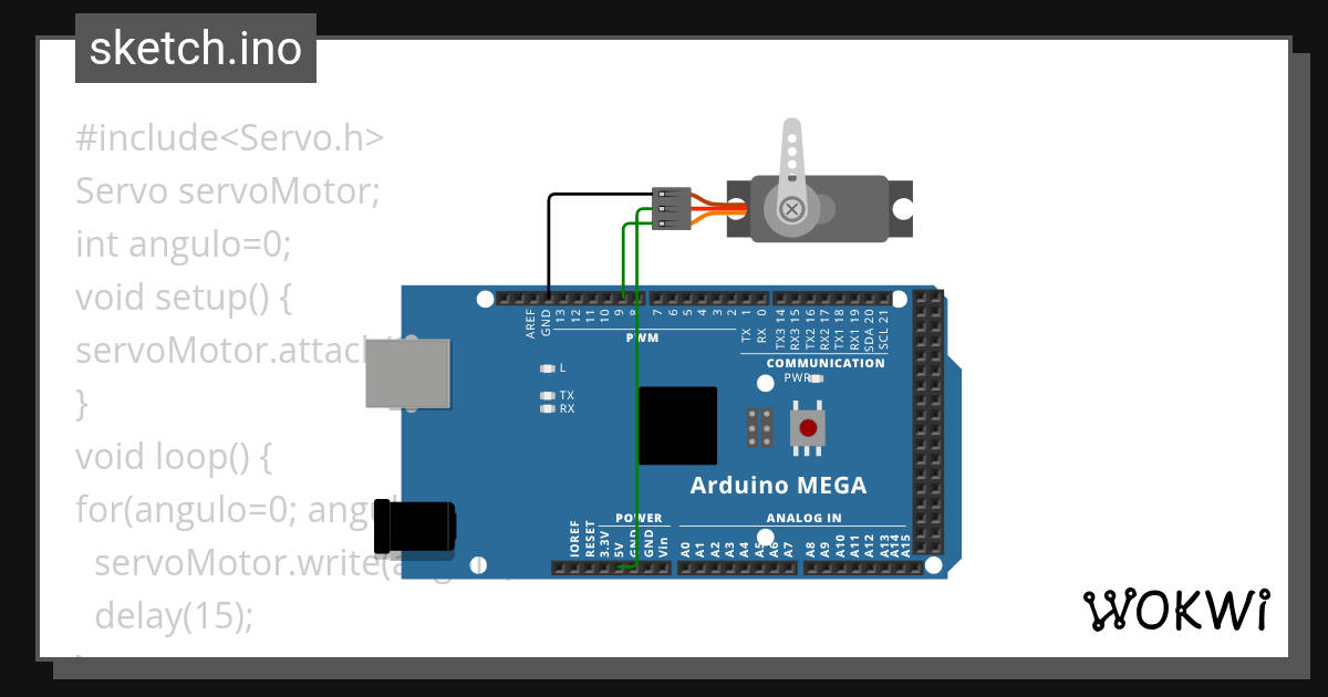 6 - servo - Wokwi ESP32, STM32, Arduino Simulator