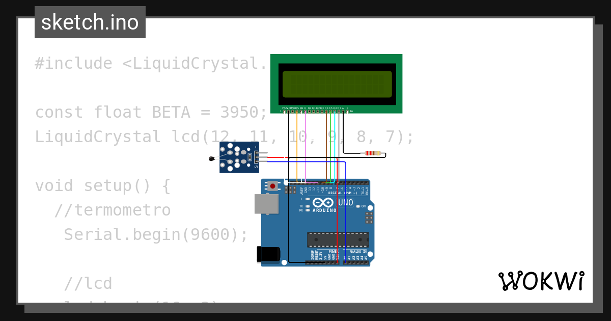 Termometro Wokwi Esp32 Stm32 Arduino Simulator 5986