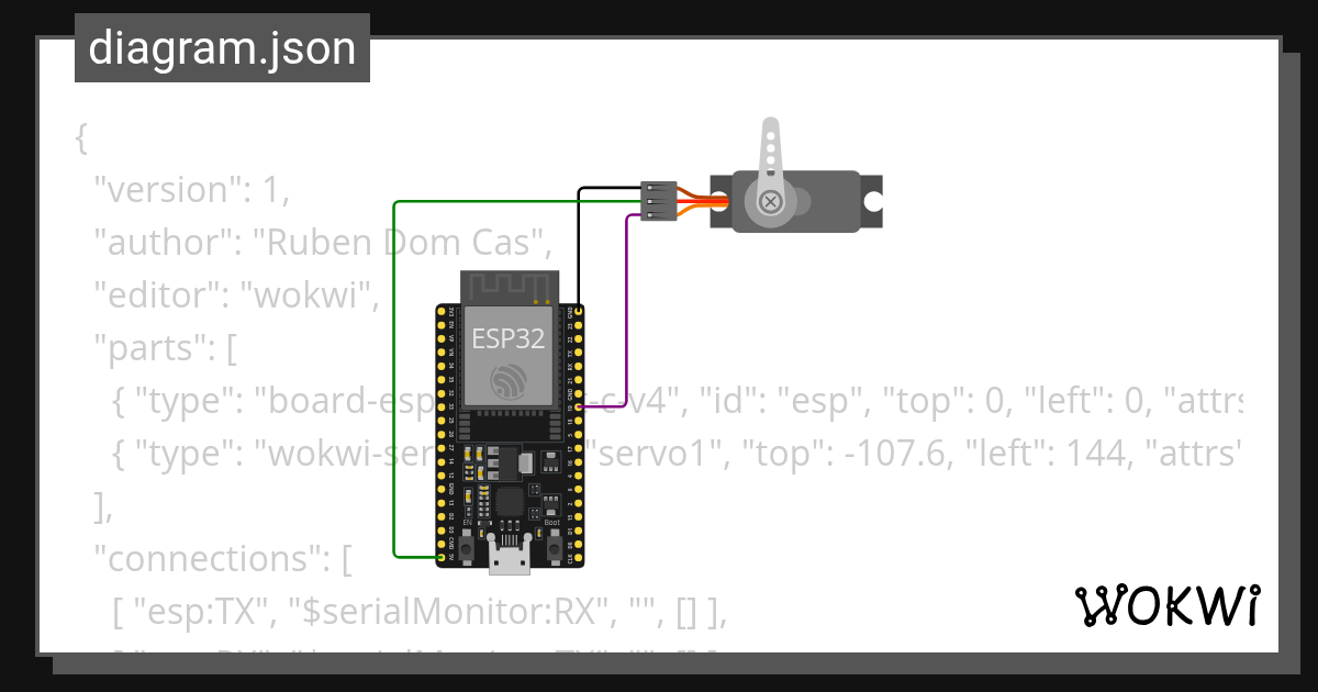 Servo 0 180 Mycropython Wokwi Esp32 Stm32 Arduino Simulator 