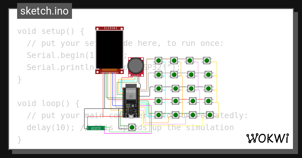 Esp Lcd1 Wokwi Esp32 Stm32 Arduino Simulator