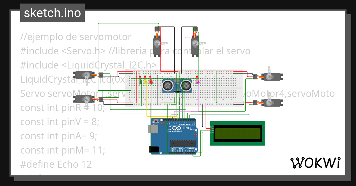 Marco PROYECTO - Wokwi ESP32, STM32, Arduino Simulator