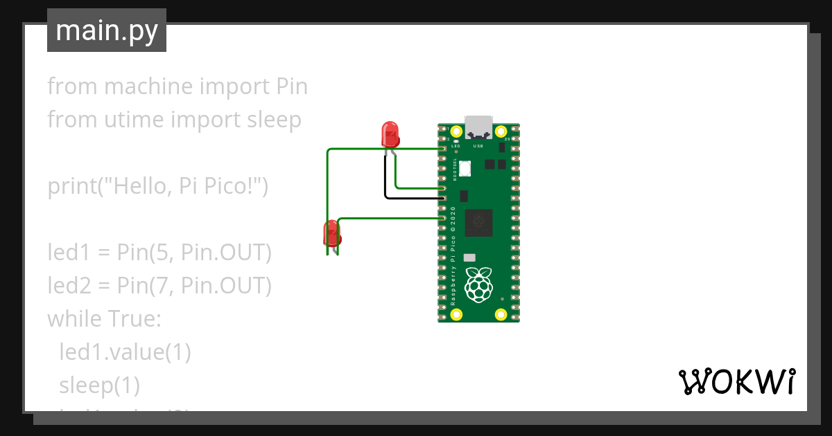 Blinkingp4 Wokwi Esp32 Stm32 Arduino Simulator 