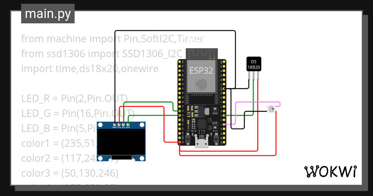 Wokwi - Online ESP32, STM32, Arduino Simulator