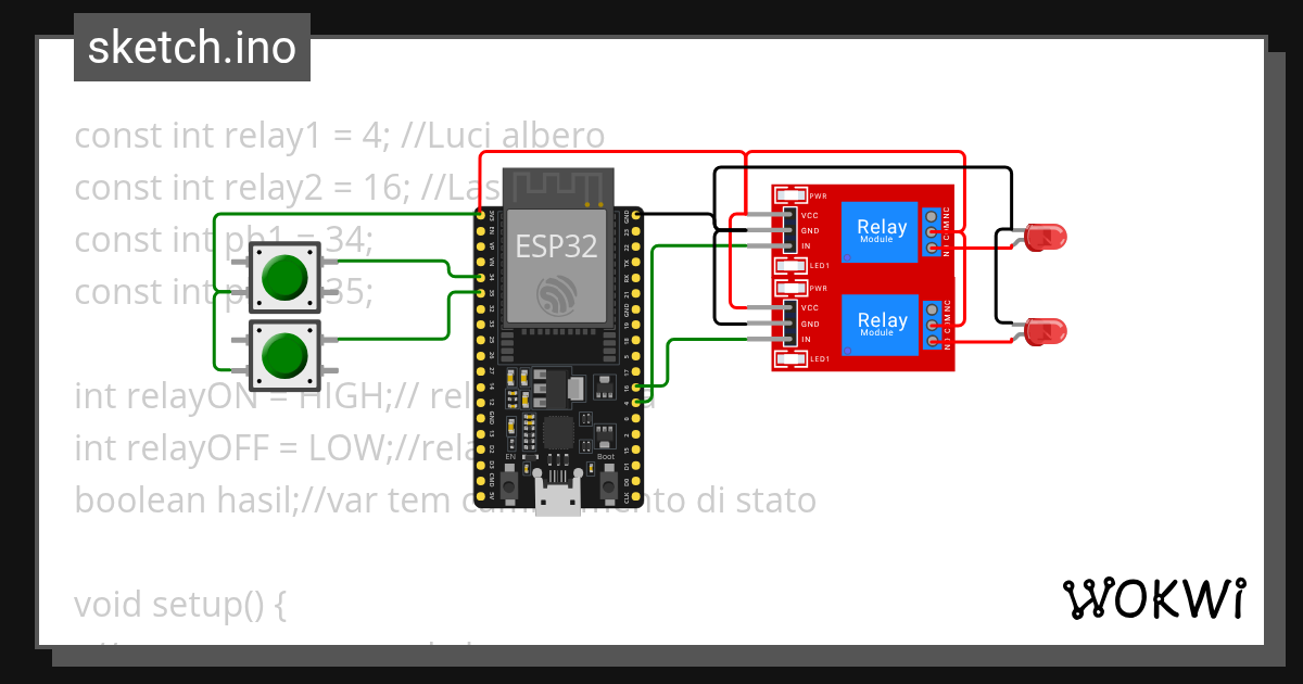 esp 8622 swicth button Copy - Wokwi ESP32, STM32, Arduino Simulator