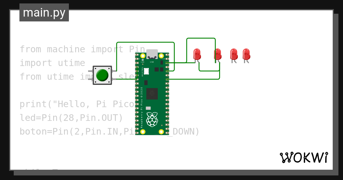 Aplicando El Botom Serie Y Paralelo Wokwi Esp32 Stm32 Arduino Simulator 8047