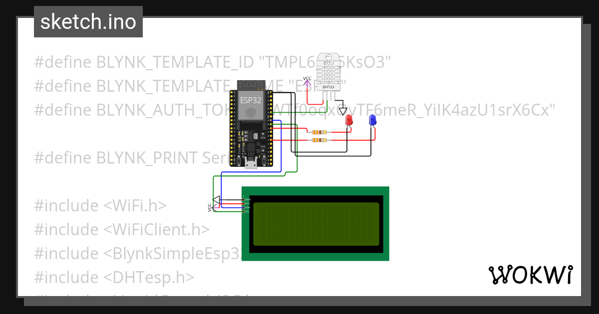 Final Project NTP clock - Wokwi ESP32, STM32, Arduino Simulator