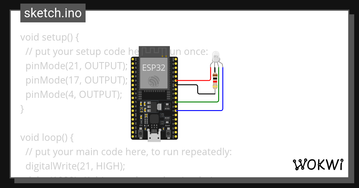 traffic lights - Wokwi ESP32, STM32, Arduino Simulator traffic lights - Wokwi ESP32, STM32, Arduino Simulator