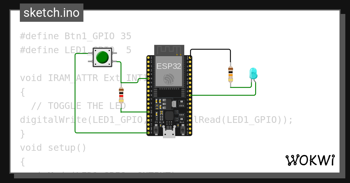 Wokwi - Online ESP32, STM32, Arduino Simulator Wokwi - Online ESP32, STM32, Arduino Simulator