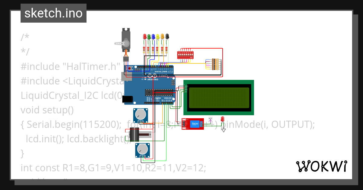 automa semaforo Copy (2) - Wokwi ESP32, STM32, Arduino Simulator