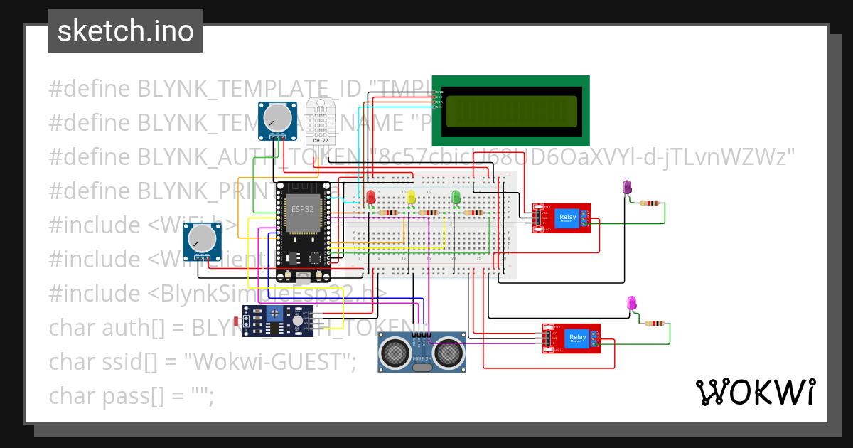 SS Circuit FYP - Wokwi ESP32, STM32, Arduino Simulator