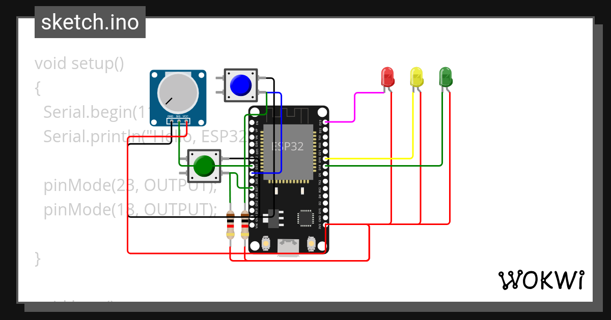My_Lab3_AnalogSensor2_LEDs_DigitalOutput - Wokwi ESP32, STM32, Arduino Simulator