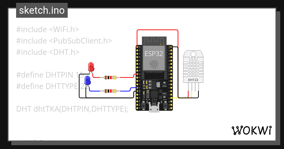 sistem tertanam - Wokwi ESP32, STM32, Arduino Simulator