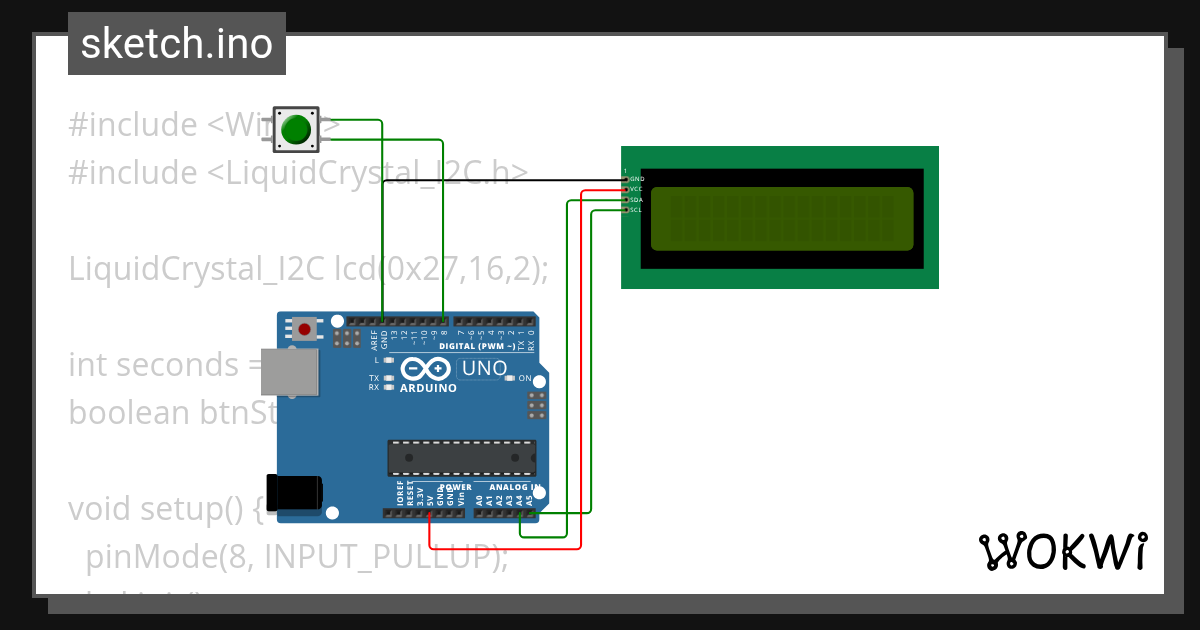 Countdown Wokwi Esp32 Stm32 Arduino Simulator 3201