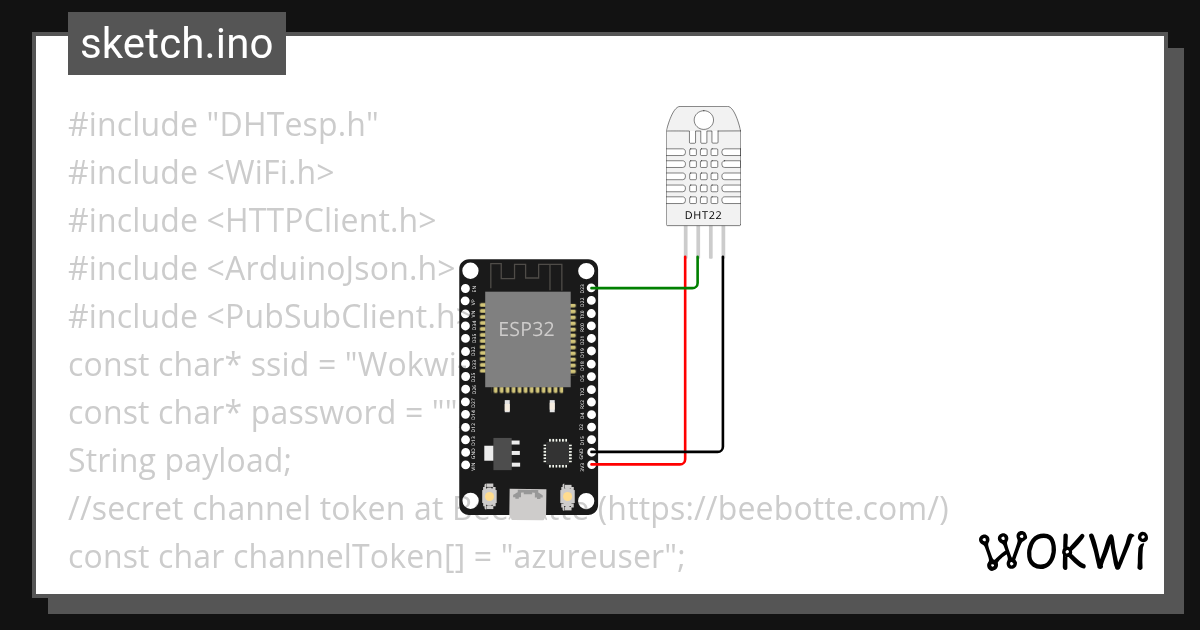 Pub azure - Wokwi ESP32, STM32, Arduino Simulator