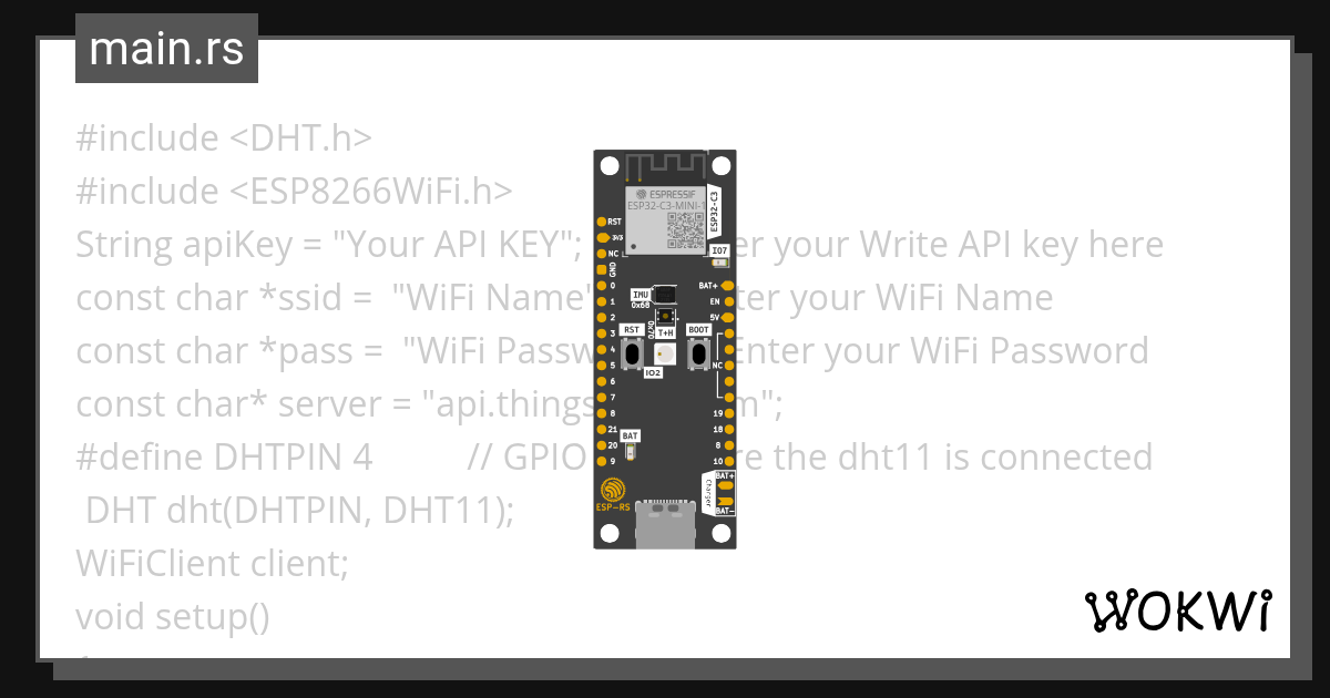 esp 8266 Copy (2) - Wokwi ESP32, STM32, Arduino Simulator