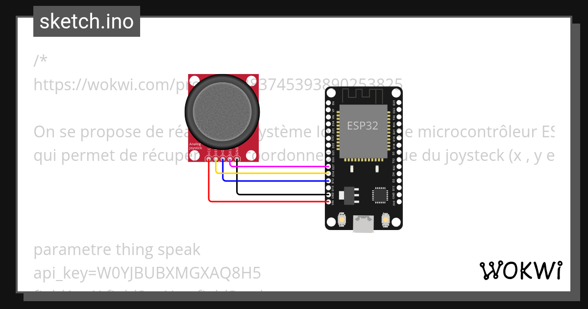 JOYSTICK Copy (3) - Wokwi ESP32, STM32, Arduino Simulator