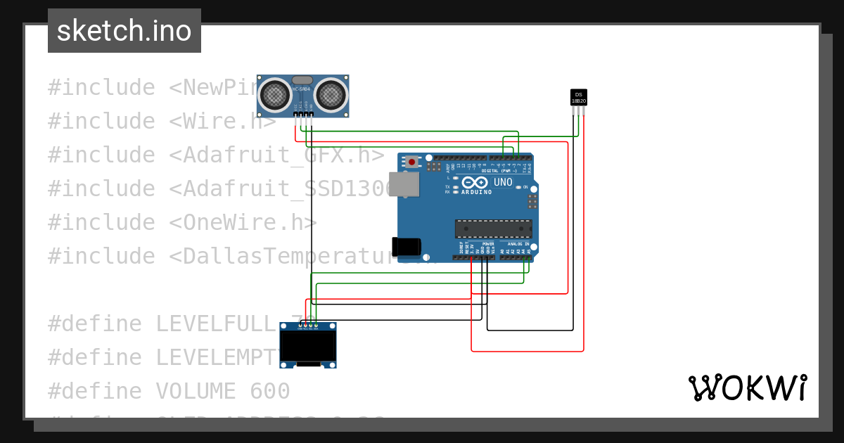 Tankmonitoring Wokwi Esp32 Stm32 Arduino Simulator 4252
