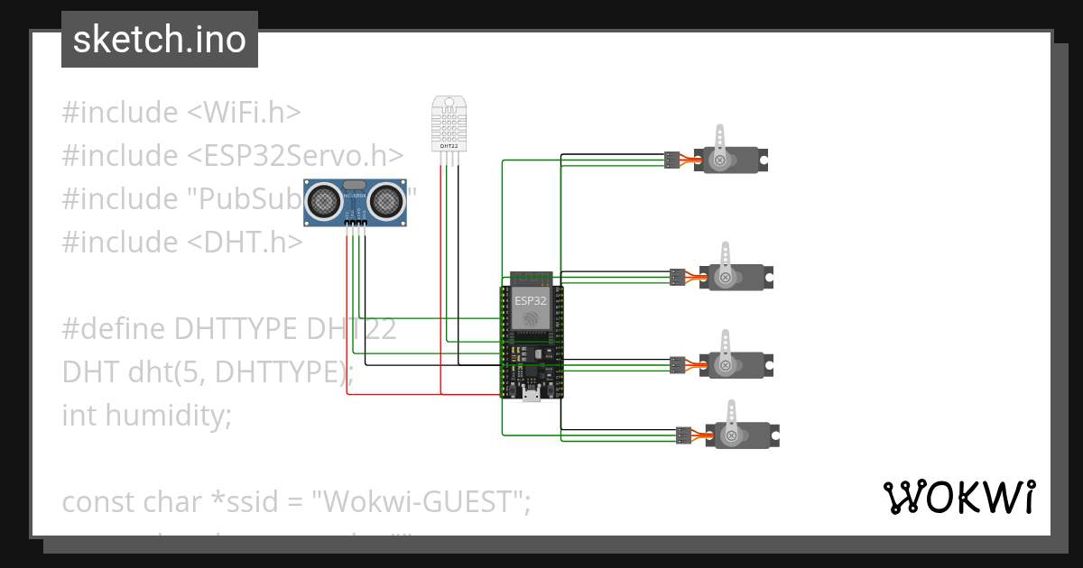 PROJET - Wokwi ESP32, STM32, Arduino Simulator