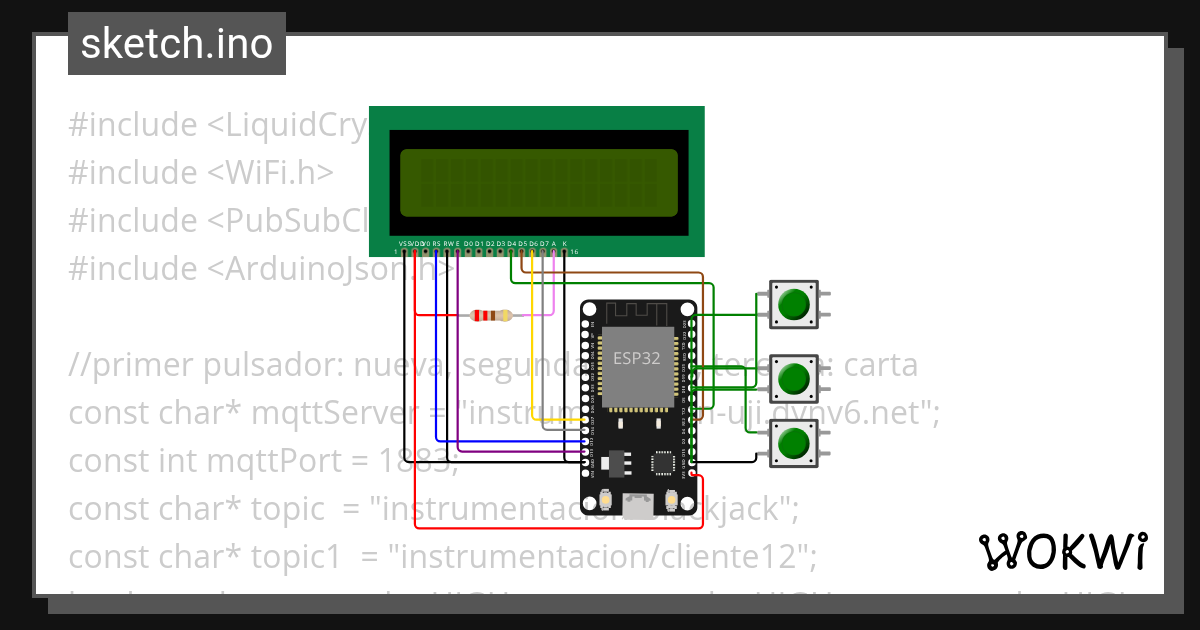 casino_pant - Wokwi ESP32, STM32, Arduino Simulator