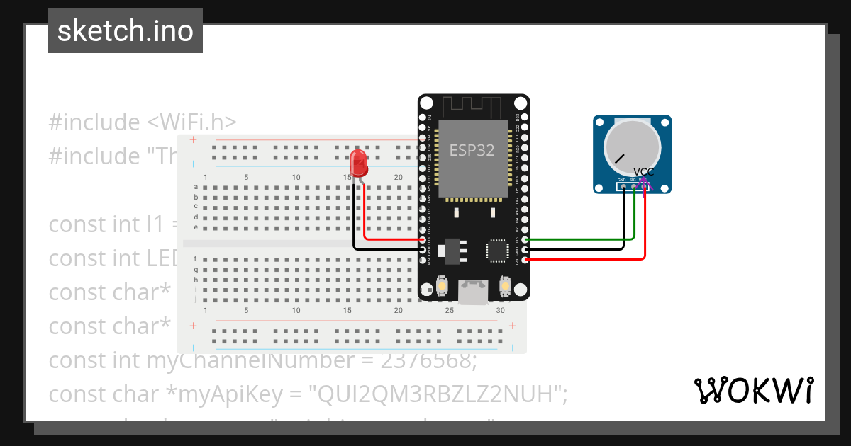 project1 - Wokwi ESP32, STM32, Arduino Simulator