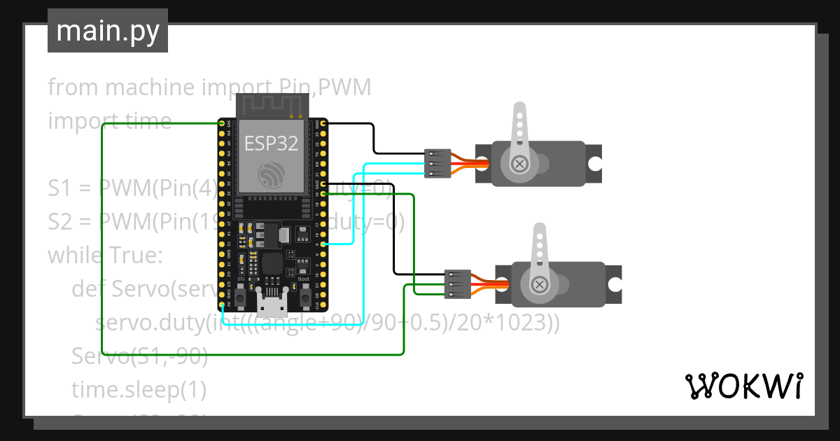 030变异 Copy - Wokwi ESP32, STM32, Arduino Simulator