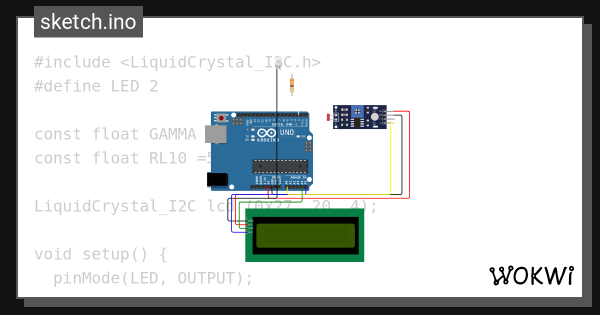 Tugas Nomer 6 Sensor Ldr Wokwi Esp32 Stm32 Arduino Simulator 5715