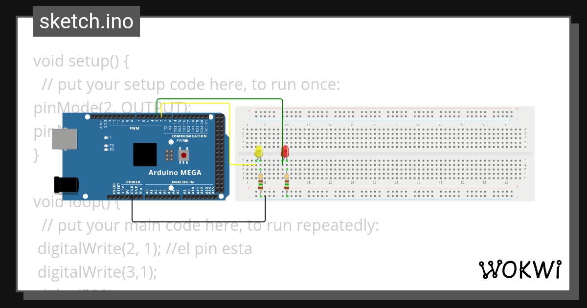 S1e2onoff 2 Led Wokwi Esp32 Stm32 Arduino Simulator 