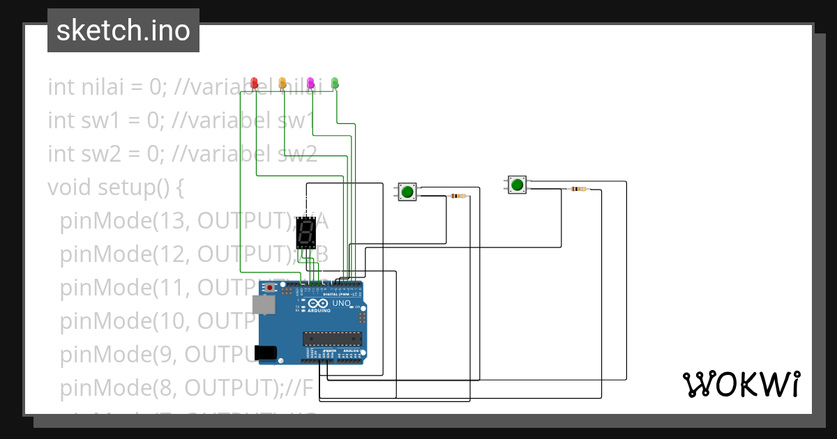 Pam 6 Nika Listiani Copy - Wokwi ESP32, STM32, Arduino Simulator