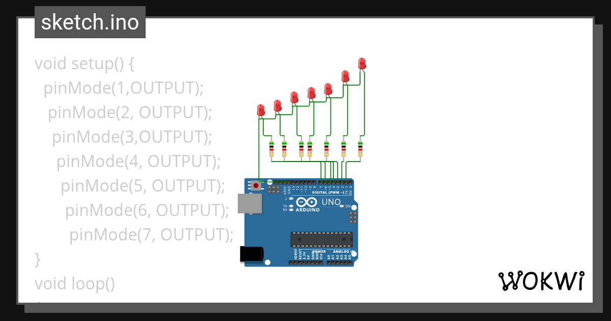 P. 1 Work 2 - Wokwi ESP32, STM32, Arduino Simulator
