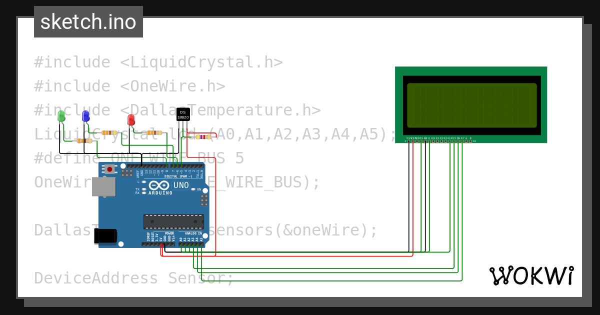 Sensor Penyetabil Suhu Air Wokwi Esp32 Stm32 Arduino Simulator