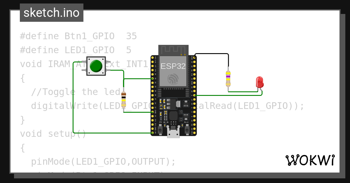 Skill Exp 2 Wokwi Esp32 Stm32 Arduino Simulator 9330