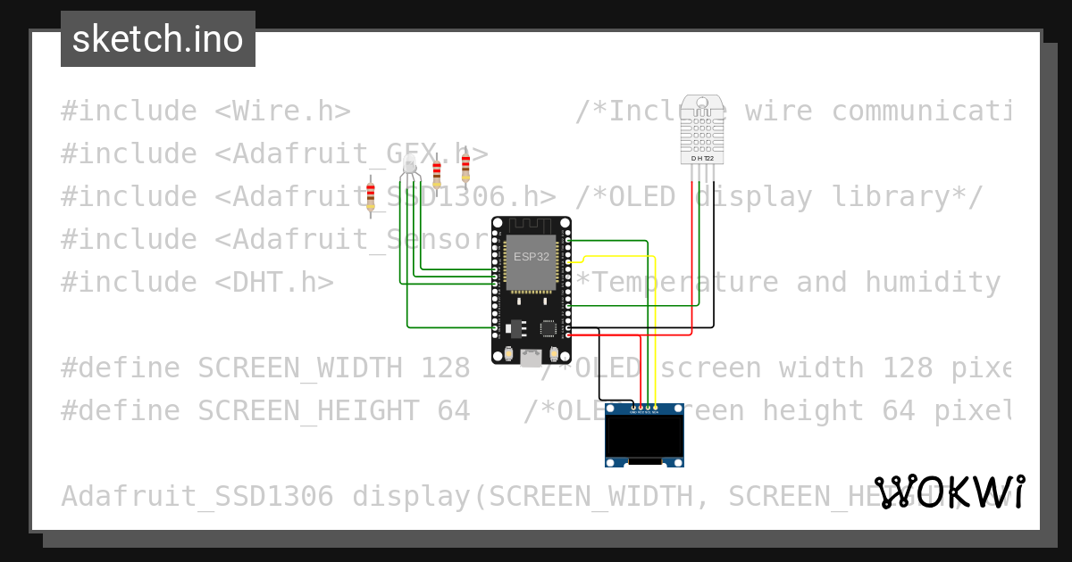 Esp32 Oled Simple Copy Wokwi Esp32 Stm32 Arduino Simulator 0210