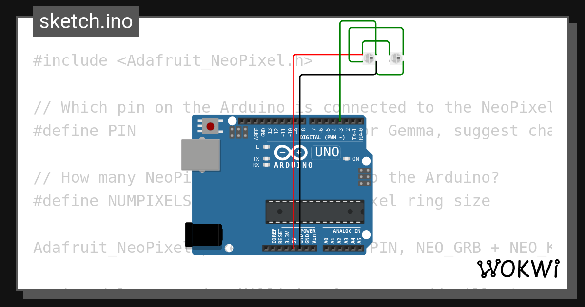 Blinkwithoutdelay Ws2812 Wokwi Esp32 Stm32 Arduino Simulator 7293