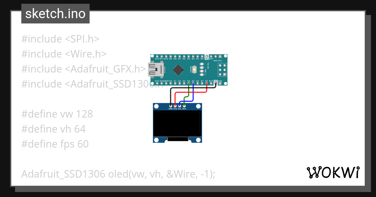 Dino Game Raj Wokwi Esp32 Stm32 Arduino Simulator 3486