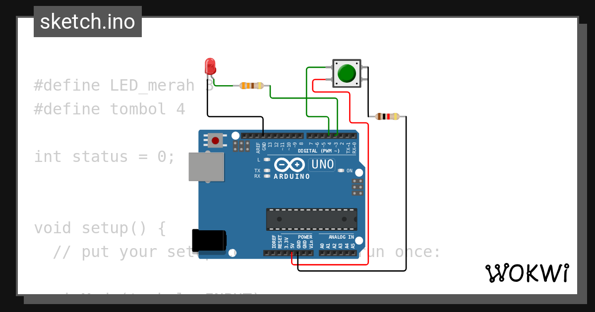 Project Uts Pushbotton Led 1 Wokwi Esp32 Stm32 Arduino Simulator