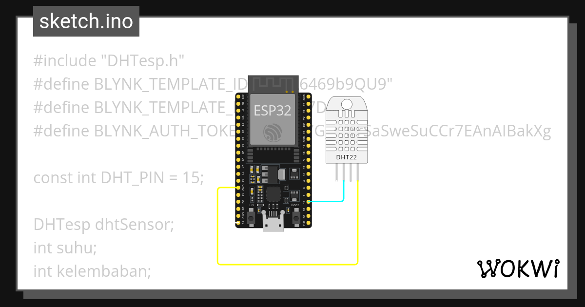 Blink - Wokwi ESP32, STM32, Arduino Simulator