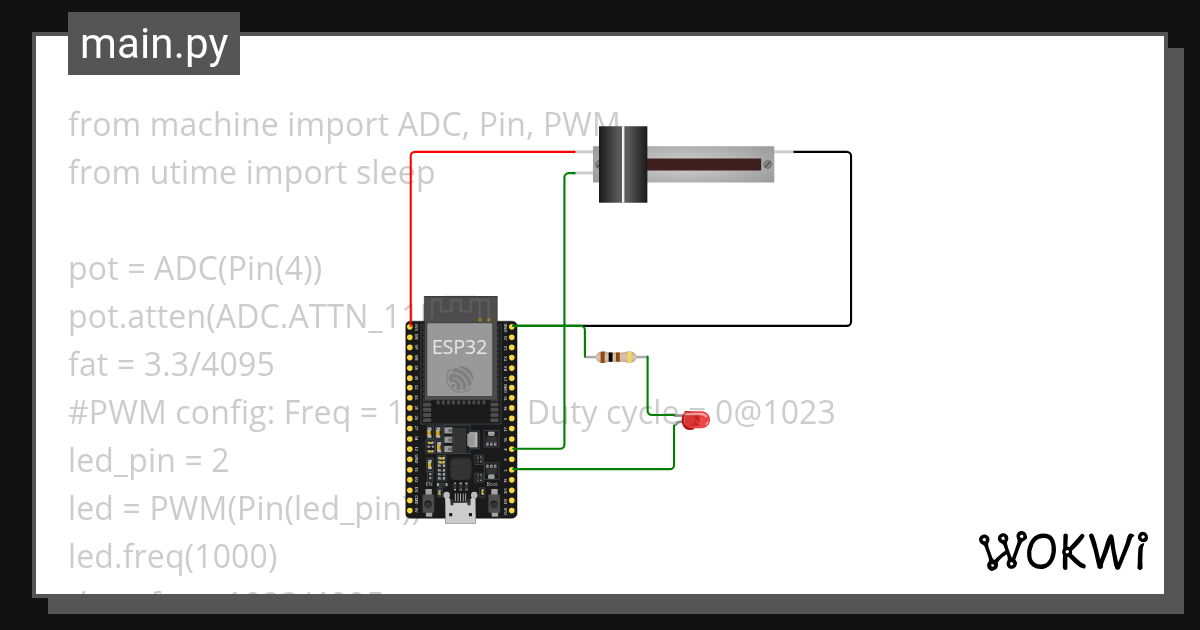 Potenciometro_led - Wokwi ESP32, STM32, Arduino Simulator