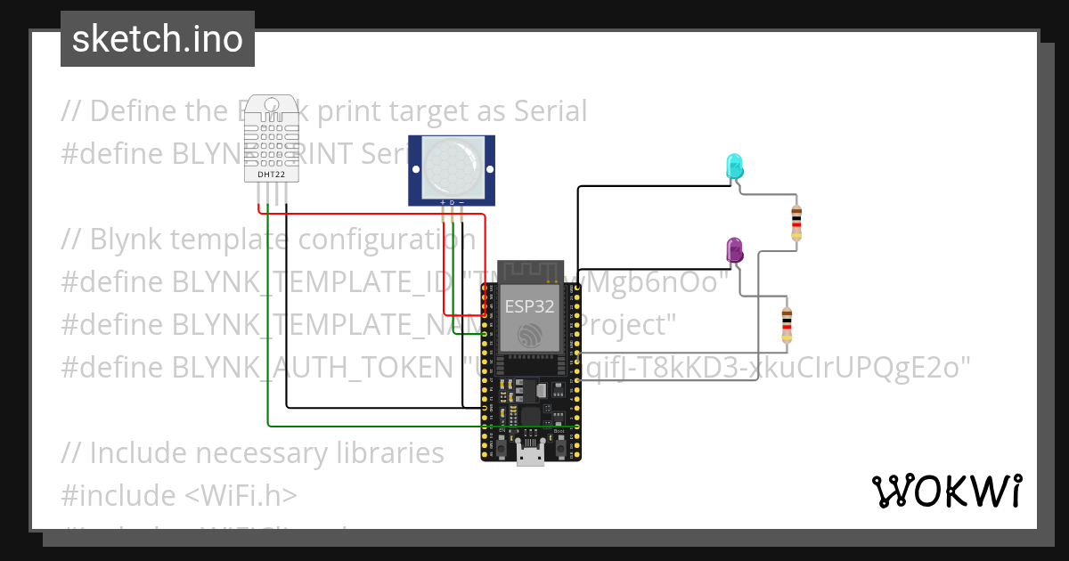 IOTProject binome - Wokwi ESP32, STM32, Arduino Simulator