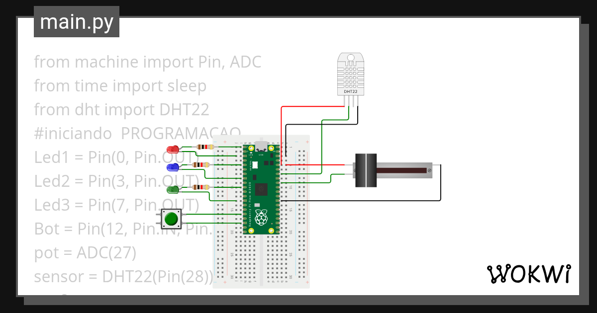 ultima prova pratica - Wokwi ESP32, STM32, Arduino Simulator
