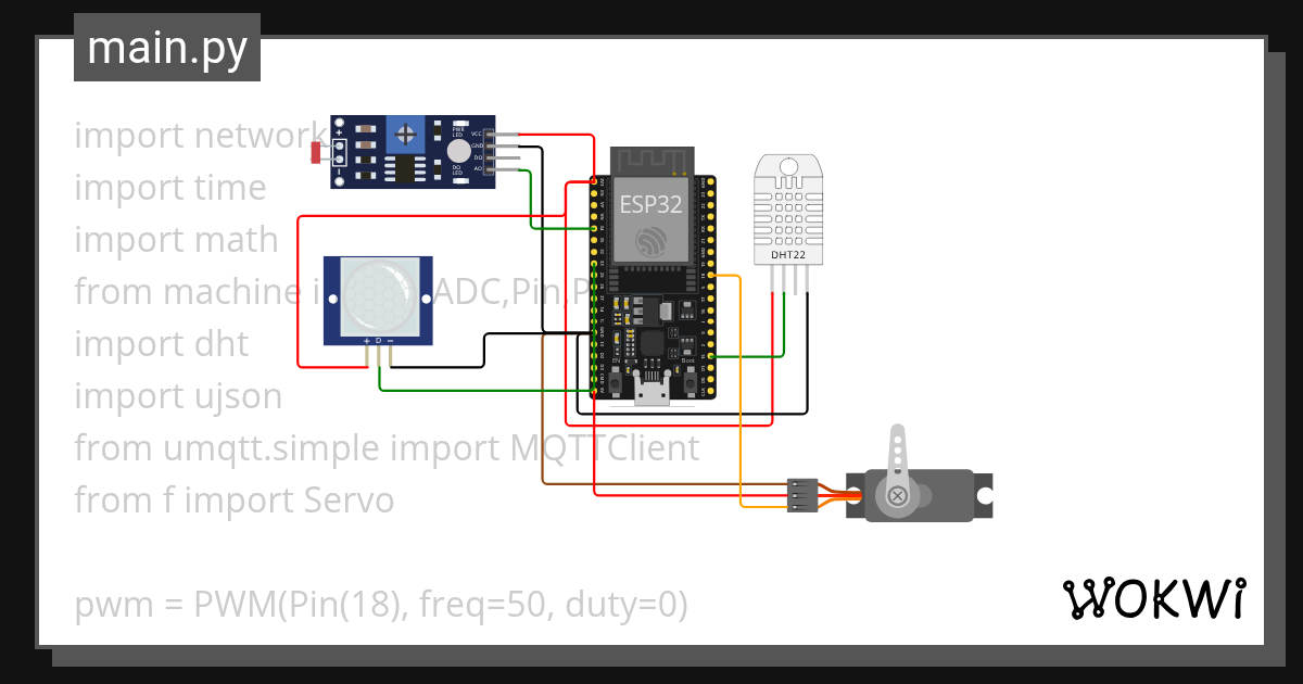 IoTMontez - Gabriel - Wokwi ESP32, STM32, Arduino Simulator