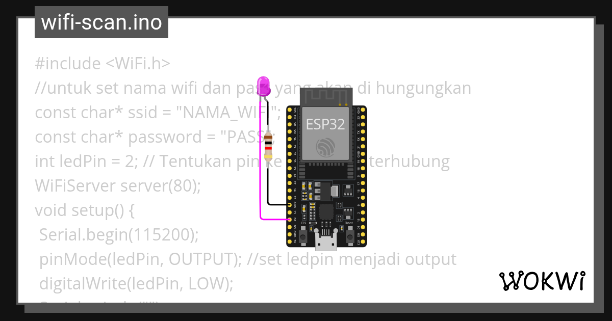 Wokwi - Online ESP32, STM32, Arduino Simulator