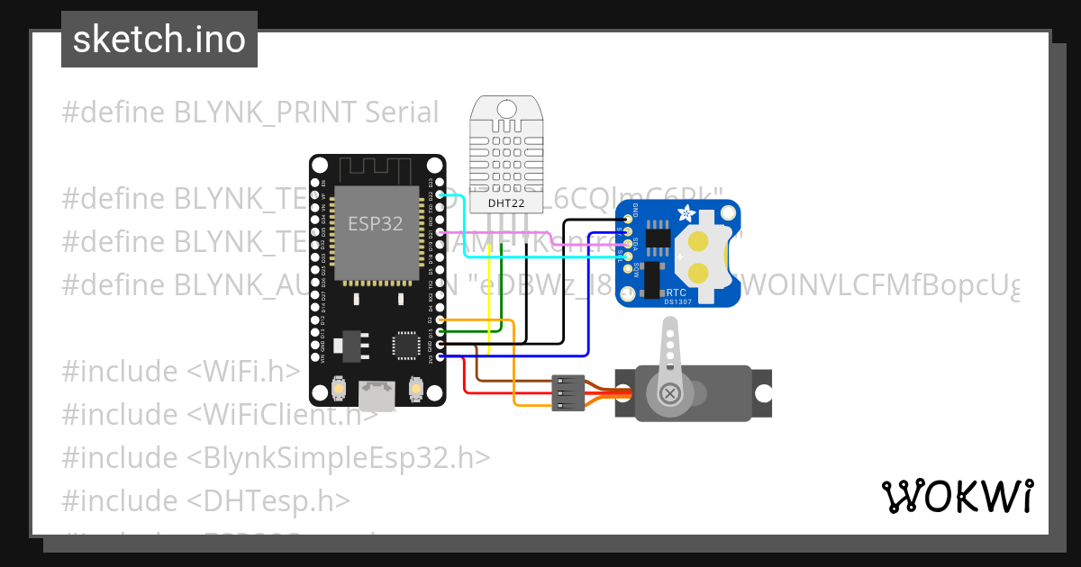 Wokwi - Online ESP32, STM32, Arduino Simulator