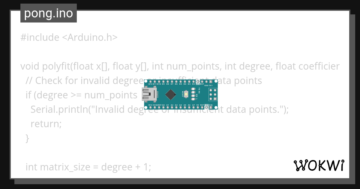 pong.ino Copy - Wokwi ESP32, STM32, Arduino Simulator