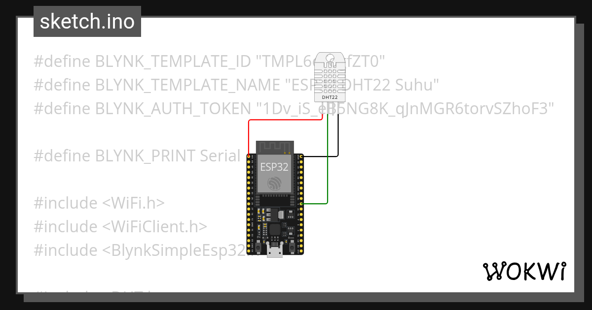 Monitoring Suhu Kelembapan Blynk The Powerpuff Wokwi Esp32 Stm32 Arduino Simulator