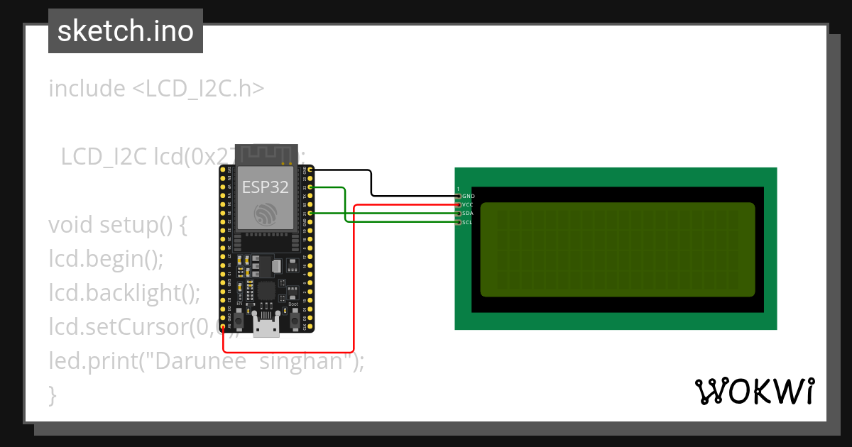 basic_lcd Copy - Wokwi ESP32, STM32, Arduino Simulator